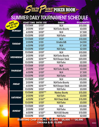 Poker | South Point Hotel & Casino | Las Vegas